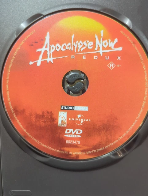 APOCALYPSE NOW REDUX DVD - Marlon Brando (Region 4, 2000) Includes ...