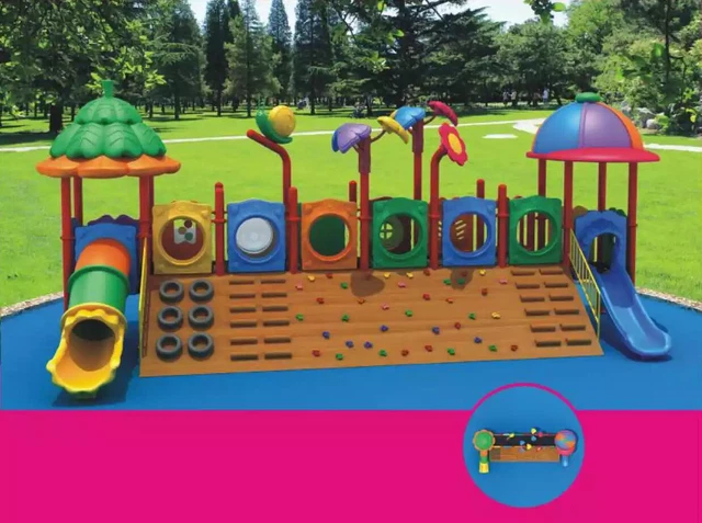 TERRAIN DE JEUX Divertissement pour Enfants Tour Feuillet Aires EUR 14. ...