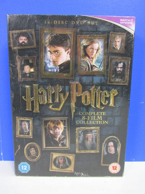 HARRY POTTER 8 FILM COLLECTION complete series years 1-7 DVD BOX SET 16 disc £9.53 - PicClick UK