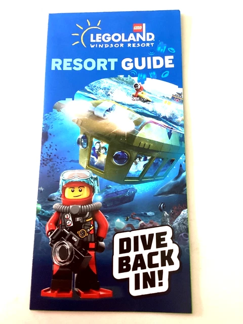 LEGOLAND WINDSOR RESORT 2025 Park Map Brand New - Mint Condition £2.80 ...