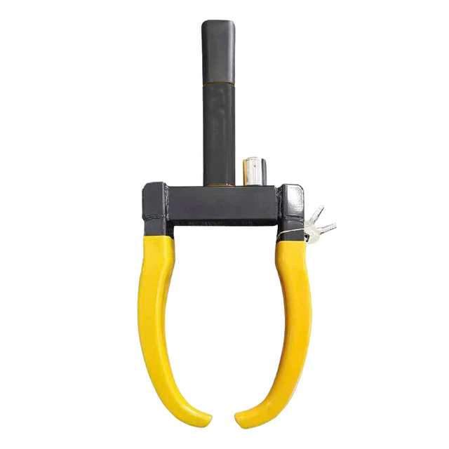 HERCULES DELUXE WHEEL Clamp Heavy Duty Security Lock Trailer Caravan ...