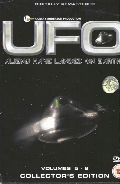 DIGITALLY REMASTERED GERRY Anderson Production UFO Volumes 5-8 DVD Box ...