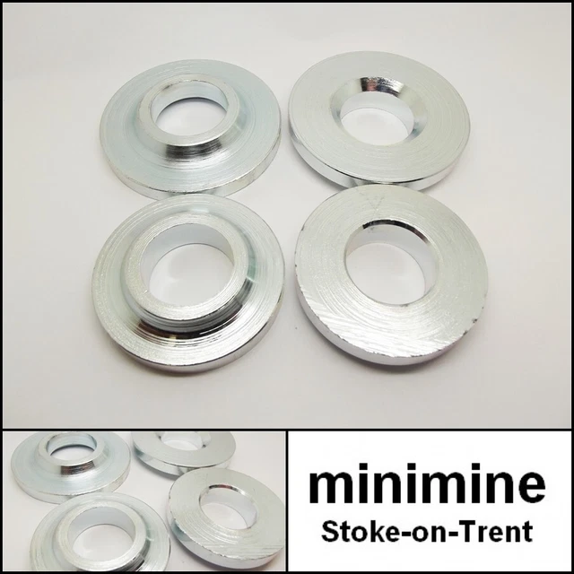 CLASSIC MINI FRONT Subframe Solid Tower Mount Kit 4pc turret austin ...