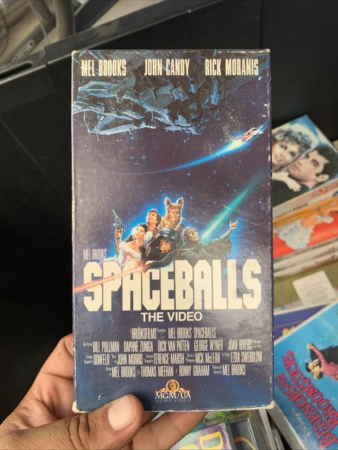 SPACEBALLS VHS MEL Brooks MGM John Candy RICK MORANIS Clean Copy £13.50 ...