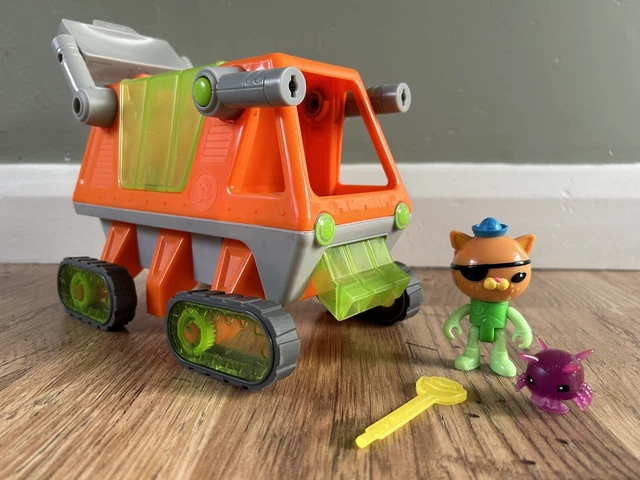 OCTONAUTS GUP T Rescue Rover Vehicle & Kwazii Figure Cbeebies Rare ...