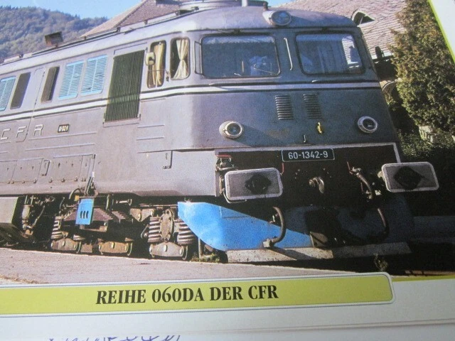 EISENBAHN FAKTEN 8 Rumänien Reihe 060DA der CFR 1960 EUR 3,55 - PicClick DE