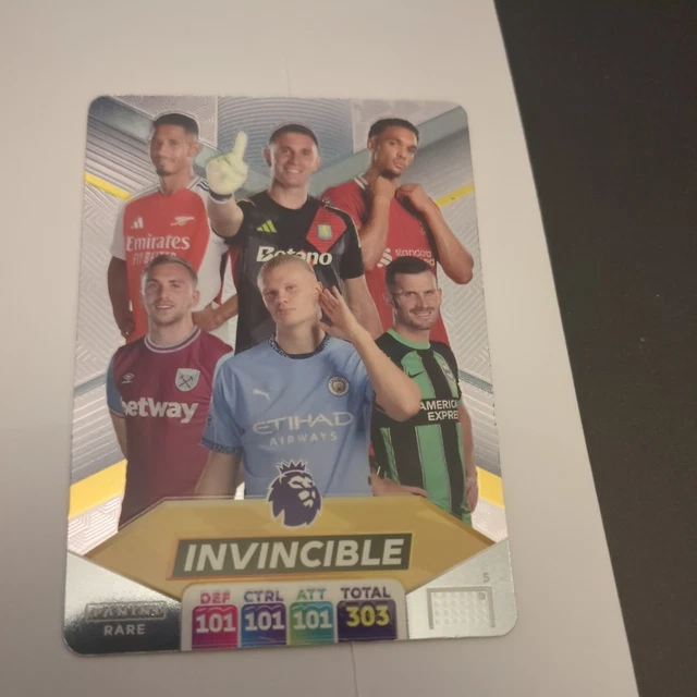 PANINI PREMIER LEAGUE Adrenalyn XL 2025 Golden Baller Invincible #5 ...
