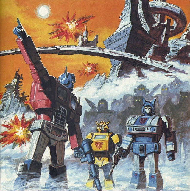 VINTAGE A4 POSTER 12" Transformers Optimus Prime £5.07 - PicClick UK
