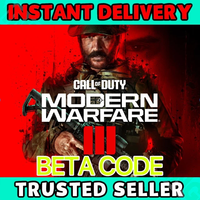 CALL OF DUTY Modern Warfare 3 III MW3 Beta Early Access Key - INSTANT ...