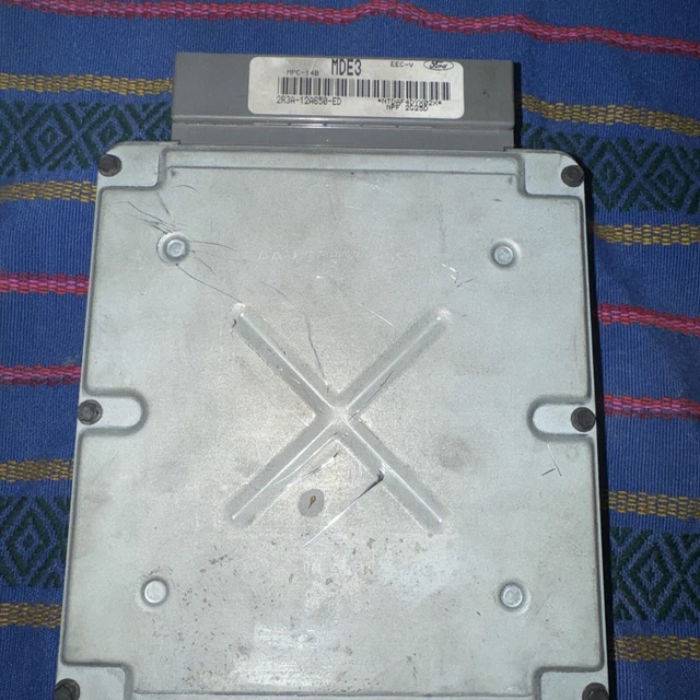 02 FORD MUSTANG GT 4.6L ECU ECM PCM CONTROL MODULE MDE3 $320.00 - PicClick