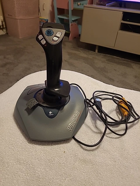 LOGITECH WINGMAN EXTREME Digital 3D Joystick Gaming Flight Simulator ...