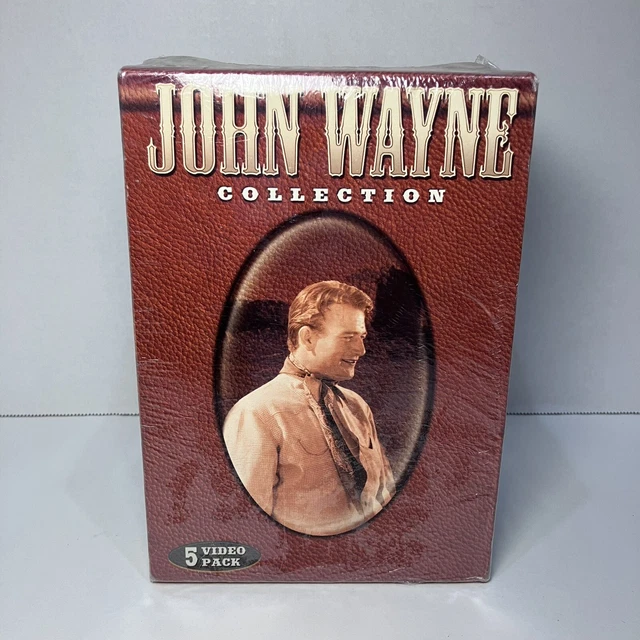 JOHN WAYNE 5-VHS Collection Set Classic Westerns. Texas Terror Lawless ...