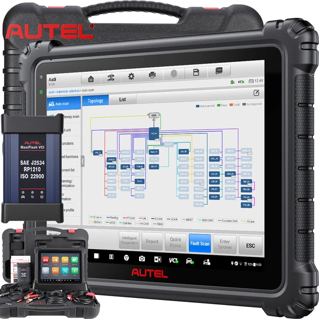 2025 AUTEL MAXISYS Ultra Lite Diagnosegerät ECU PROGRAMMING ...