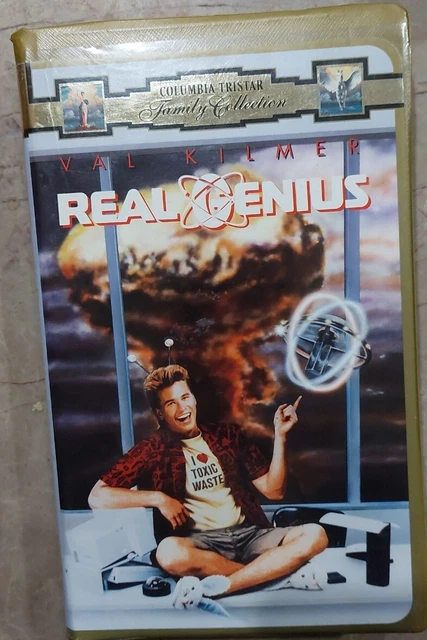 80'S CLASSIC REAL Genius (VHS 1996) Clamshell Val Kilmer $18.99 - PicClick