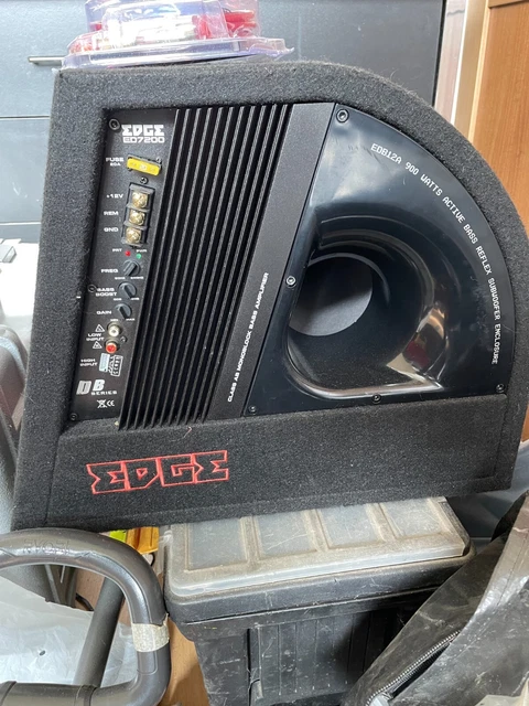 EDGE 900W SUBWOOFER ED7200 DB SERIES EBD12A ACTIVE BASS REFLEX ...