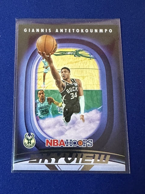 2023-24 PANINI NBA Hoops - Insert Giannis Antetokounmpo Skyview #16 ...