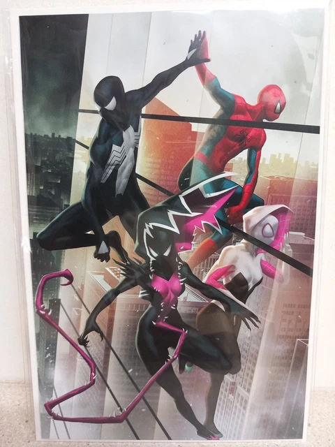 AMAZING SPIDER-MAN #52 Ejikure Exclusive Virgin Variant Ghost Spider ...