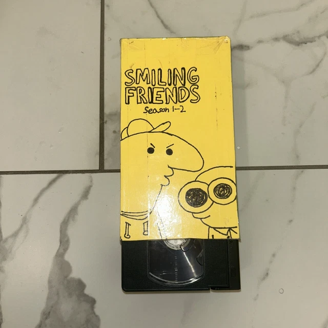 SMILING FRIENDS SEASONS 1-2 on VHS 📼 Tested $34.07 - PicClick CA