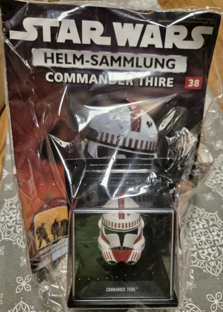STAR WARS HELM-SAMMLUNG # 38 COMMANDER THIRE DeAgostini 1:5 Helmet ...