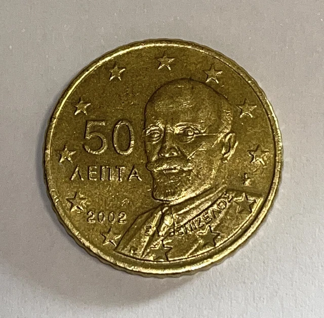50 CENT MÜNZE AENTA 2002 - SELTEN Sammlermünze EUR 45,00 - PicClick DE