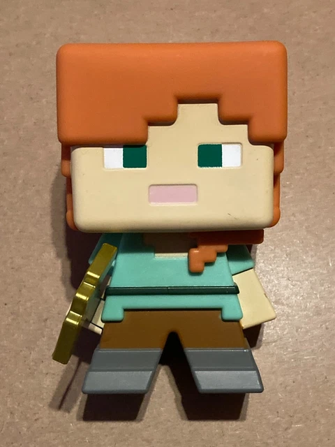 FIGURINE MOJANG MINECRAFT Mega Mattel Alex avec hache dorée EUR 9,96 ...