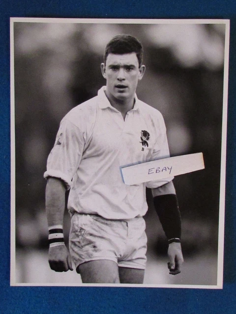 ORIGINAL PRESS PHOTO - 10"x8" - Dean Ryan - England Rugby Union - 1992 ...