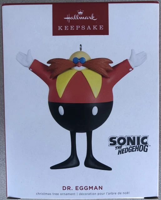 2022 HALLMARK - LIMITED EDITION Dr. Eggman Sonic Hedgehog Ornament NIB ...