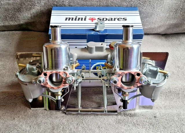 CLASSIC MINI TWIN Hs2 Carburettors Reconditioned Su Carbs Austin Rover ...