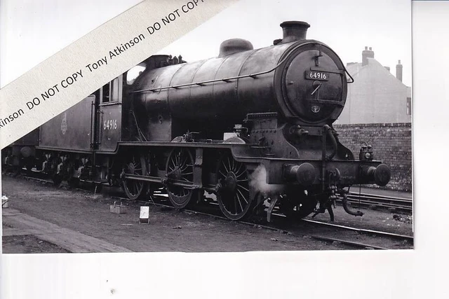BRITISH RAILWAYS - Ex Lner - J39 0-6-0 No. 64916 @ W. Hartlepool ...