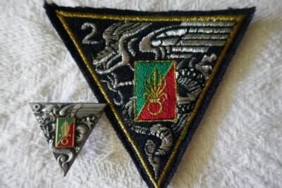FOREIGN LEGION 2° REP Regimental Badge with Officers Badge £26.07 ...