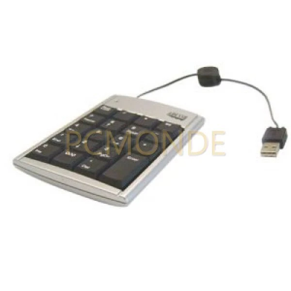 19-KEY MOBILE USB Numeric Keypad w/Retractable Cable AKP-150 £99.99 ...