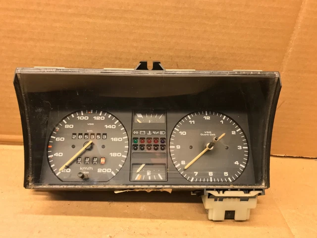 VW GOLF JETTA Mk2 Ce2 Instrument Cluster Speedo Clocks Speedometer ...