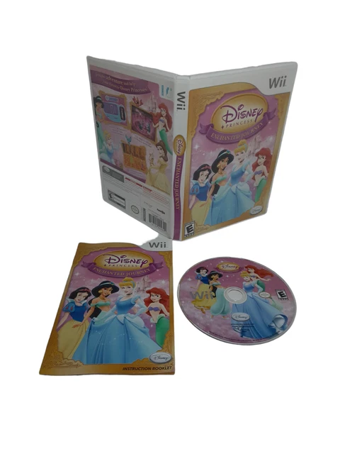 WII DISNEY PRINCESS Enchanted Journey (2007) Complete & Tested Disc ...