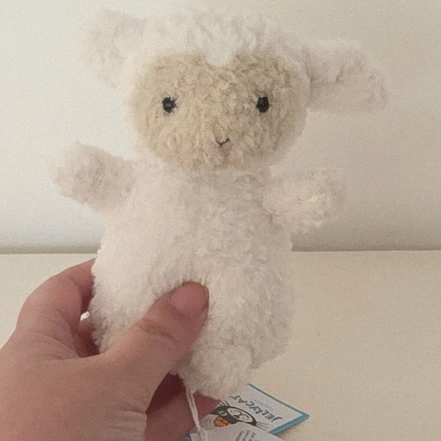 JELLYCAT WEE LAMB NEW Tiny Soft Toy £68.30 - PicClick UK