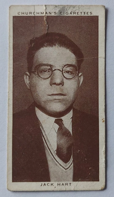 CHURCHMANS CIGARETTE CARD-BOXING Personalities - Card #42 - Jack Hart EUR 1,48 - PicClick IT