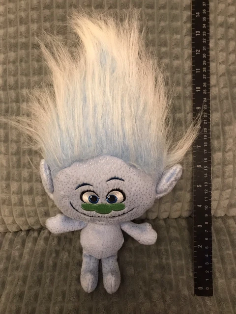 DREAMWORKS TROLLS GUY Diamond Soft Toy 12” Blue Hasbro Plush £7.99 ...