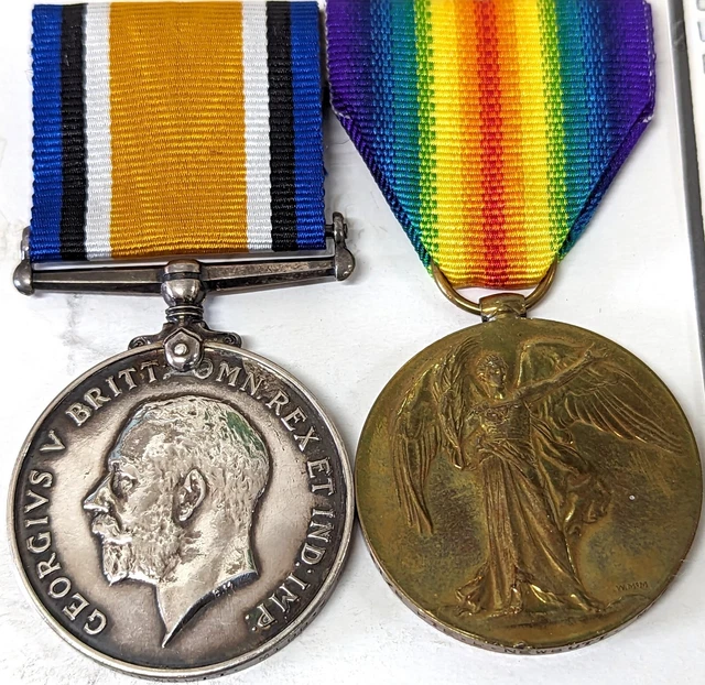 *KIA WW1 BRITISH army medals badges Death Plaque D Newbutt 17 Middlesex ...