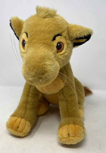 VINTAGE DISNEY SIMBA The Lion King Soft Stuffed Toys Plush (L11) Big ...