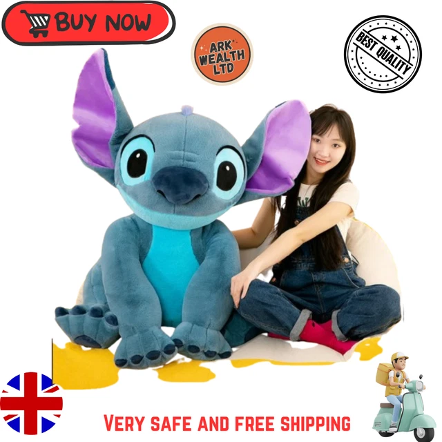 DISNEY LILO & Stitch Plush Stuffed Doll Large Stuffed Sleeping Pillow Toys 100cm £85.99 ...