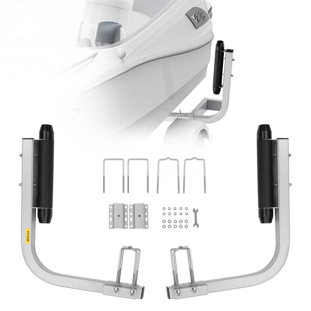 VEVOR BOAT TRAILER Guide-on 20.5''Adjustable Roller Side Guides Kit ...