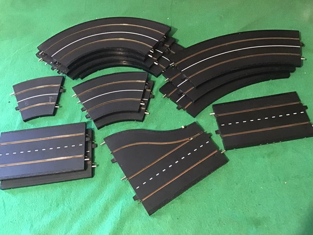 TRIANG MINIC MOTORWAYS Black Track Lot With New Rubber Excellent £35.90 ...