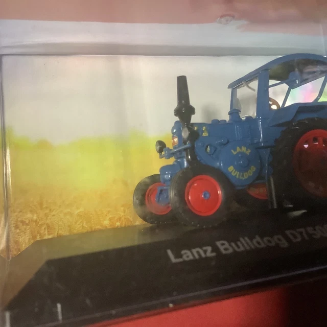 LANZ BULLDOG D 7506 A Allzweck 1952 Traktor 1:43 Atlas/Hachette - Neuwertig EUR 10,00 - PicClick DE