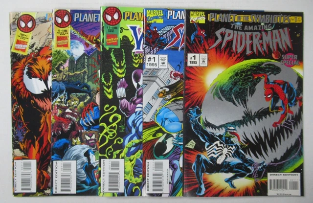1995 MARVEL COMICS Venom Planet of the Symbiotes Super Special 1-5 1 2 ...