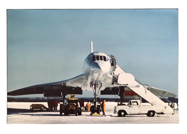 VINTAGE 1970S CONCORDE Original Photograph on Fujicolor Paper $20.00 ...