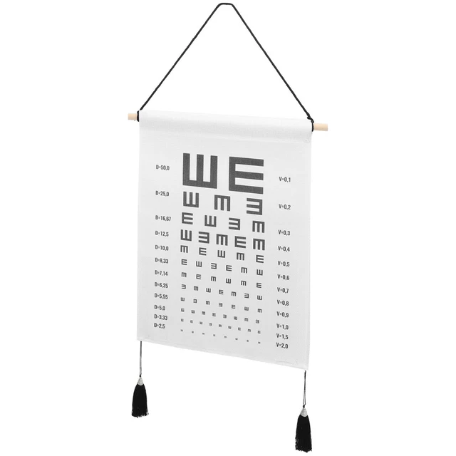 VISUAL CHART BACKDROP Visual Chart Eye Testing Chart Wall Visual Chart ...