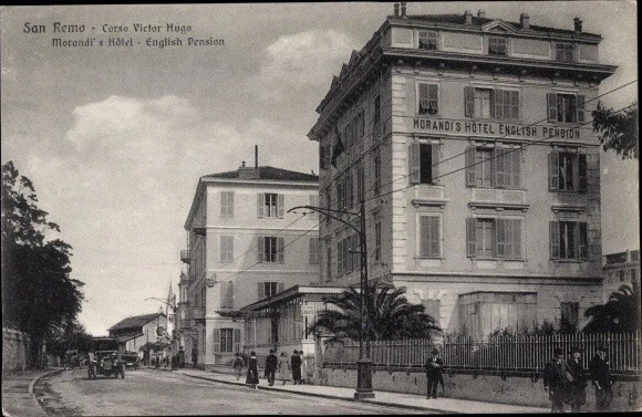 CARTOLINA SANREMO LIGURI, Hotel Morandi, Corso Victor Hugo - 3282330 ...