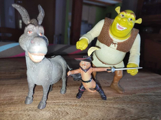 FIGURINES SHREK + l'ane + le chat (Mc Donald's) EUR 17,90 - PicClick FR