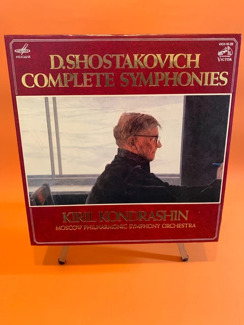 SHOSTAKOVICH - KIRIL KONDRASHIN THE COMPLETE SYMPHONIES 14LP Box Set £249.28 - PicClick UK