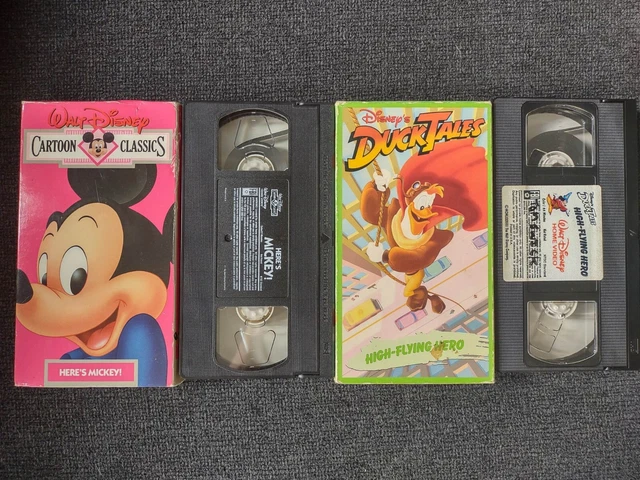 WALT DISNEY CARTOON Classics Vol 1 Here's Mickey Duck Tales High Flying ...