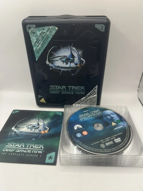 STAR TREK DEEP Space Nine Season 2 Box Set Hard Case Collectors Edition ...